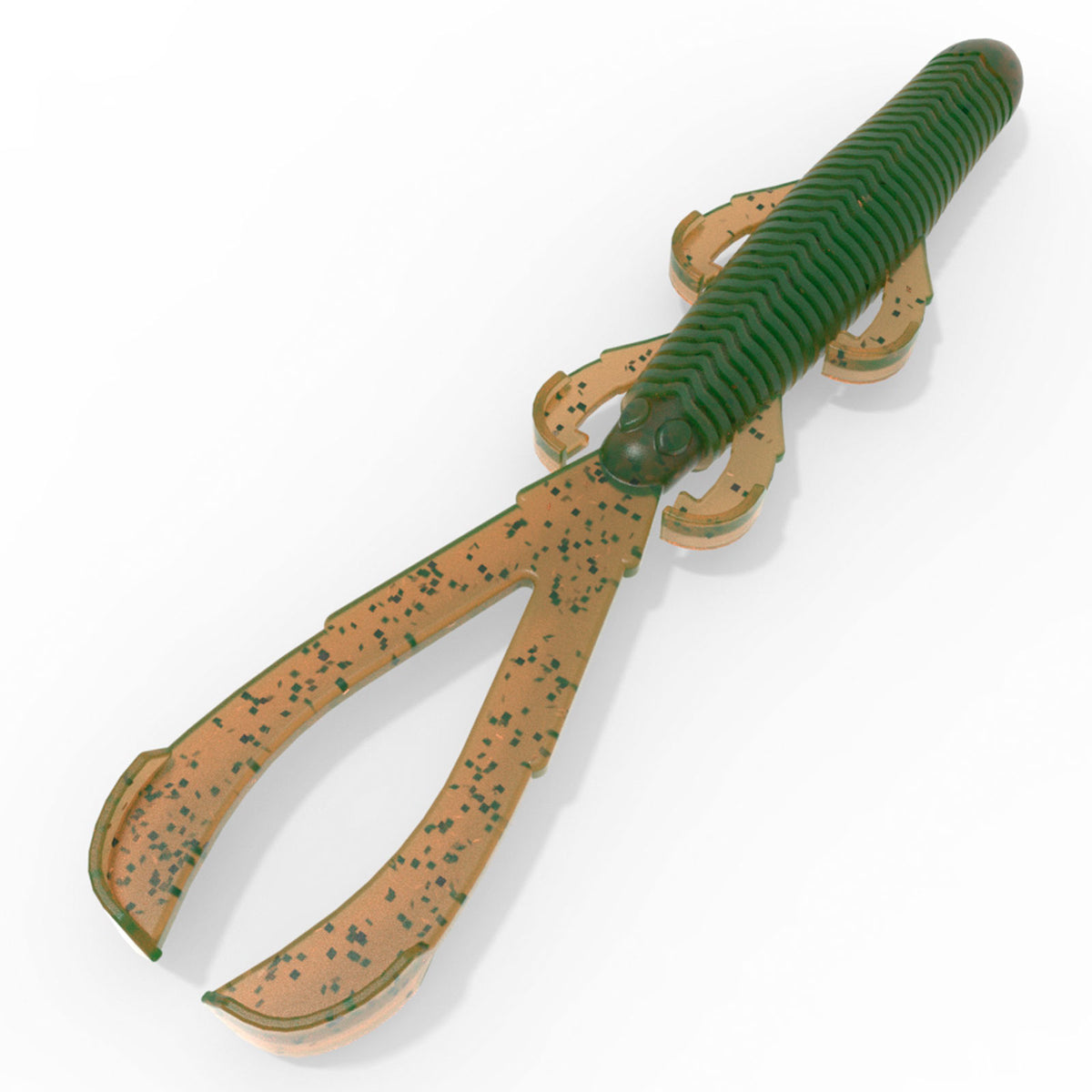 Aluminum Injection Soft Plastic Lure Mold For Trench Hog Creature Bait ...