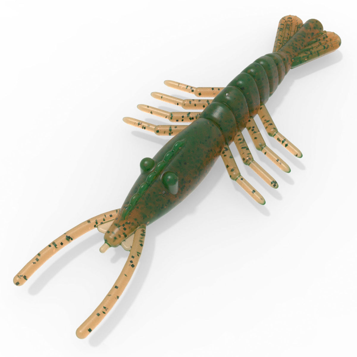 Aluminum Injection Soft Plastic Lure Mold For Fishing Shrimp Bait 3 ...