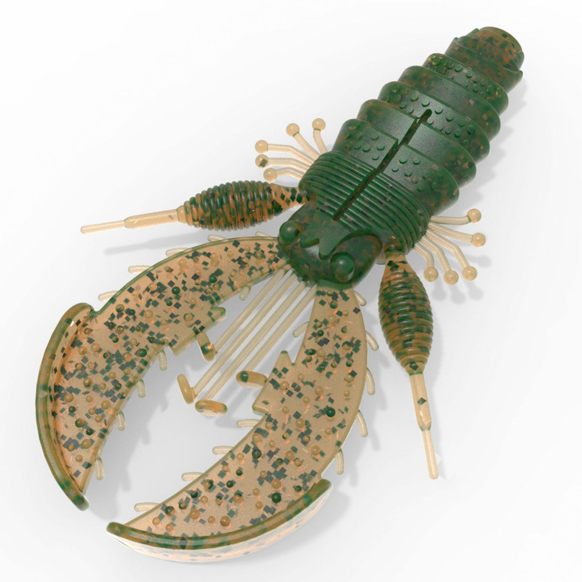 Aluminum Injection Soft Plastic Lure Mold For Westin Cree Craw Bait 2 ...