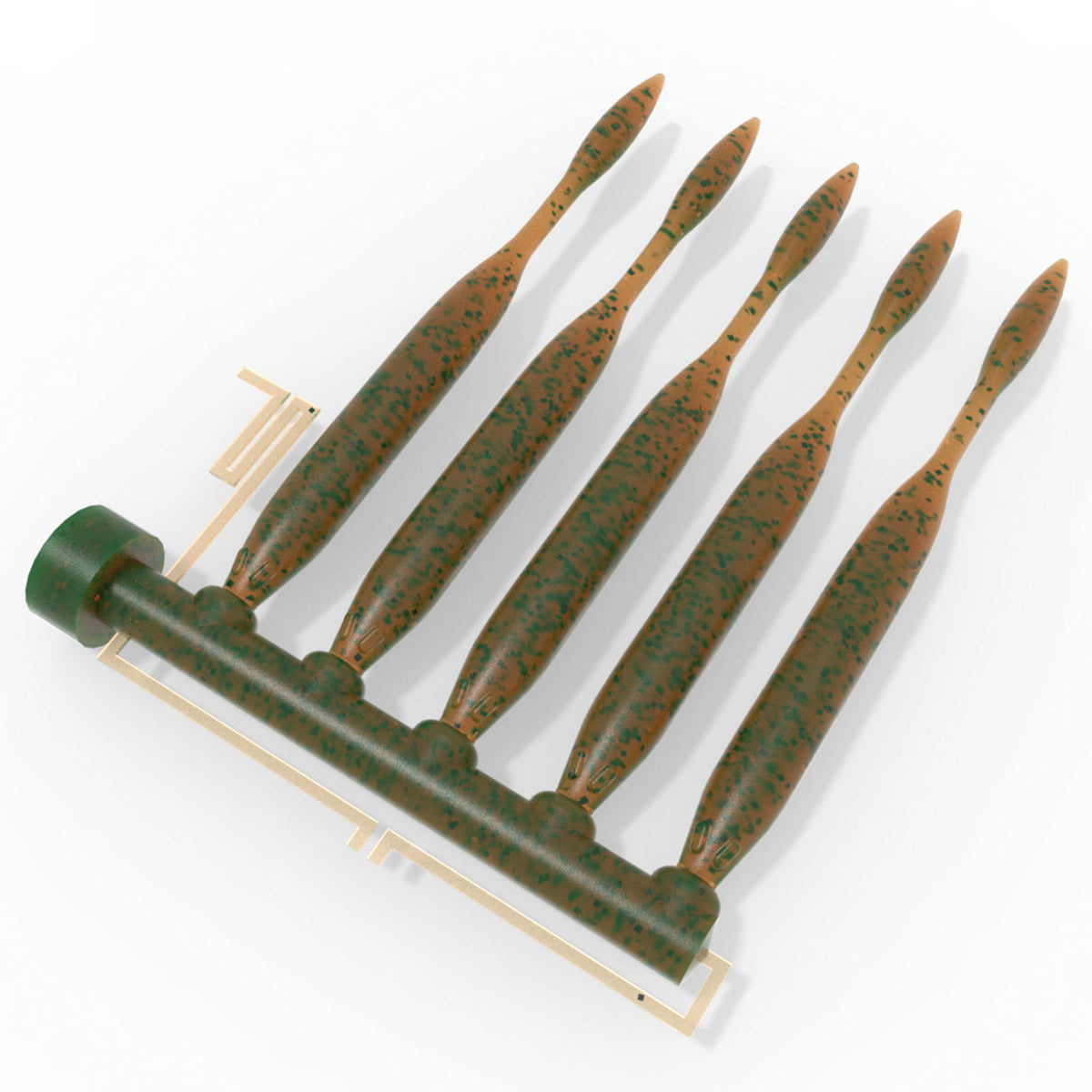 Aluminum Injection Soft Plastic Lure Multi-Cavitiy Mold For Dream Shot ...