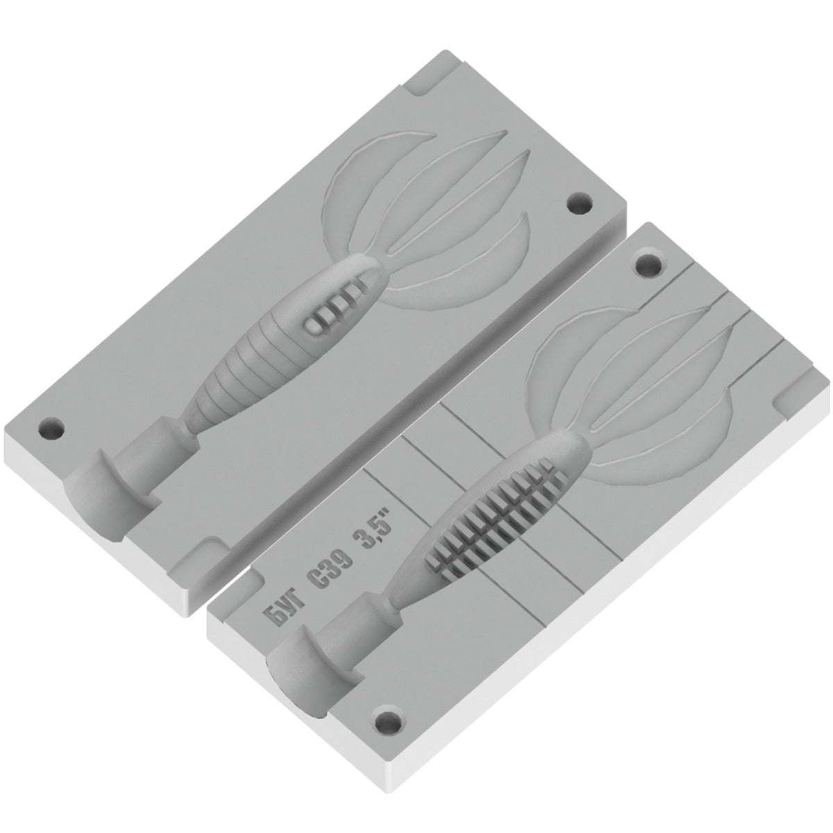 Our high quality stone mold to make your favorite soft lures – Bugmolds USA